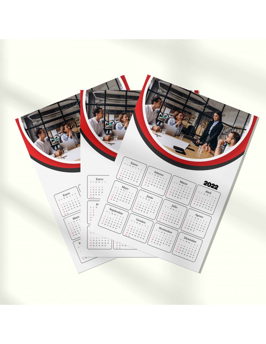 CARTONES CALENDARIOS MIGNON NAVIDAD